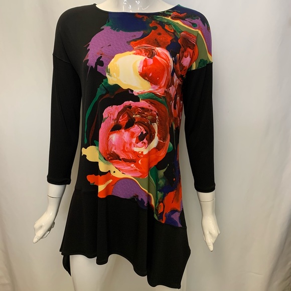 eva varro | Tops | Eva Varro Easy Draped Tunic Rosaline | Poshmark